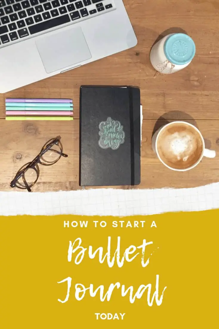 How to Start A Bullet Journal for the First Time! - Coffee with Kinzy