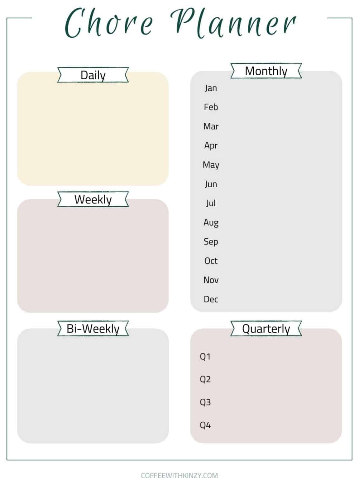 Free Planner Printables for Moms: 18+ Pages