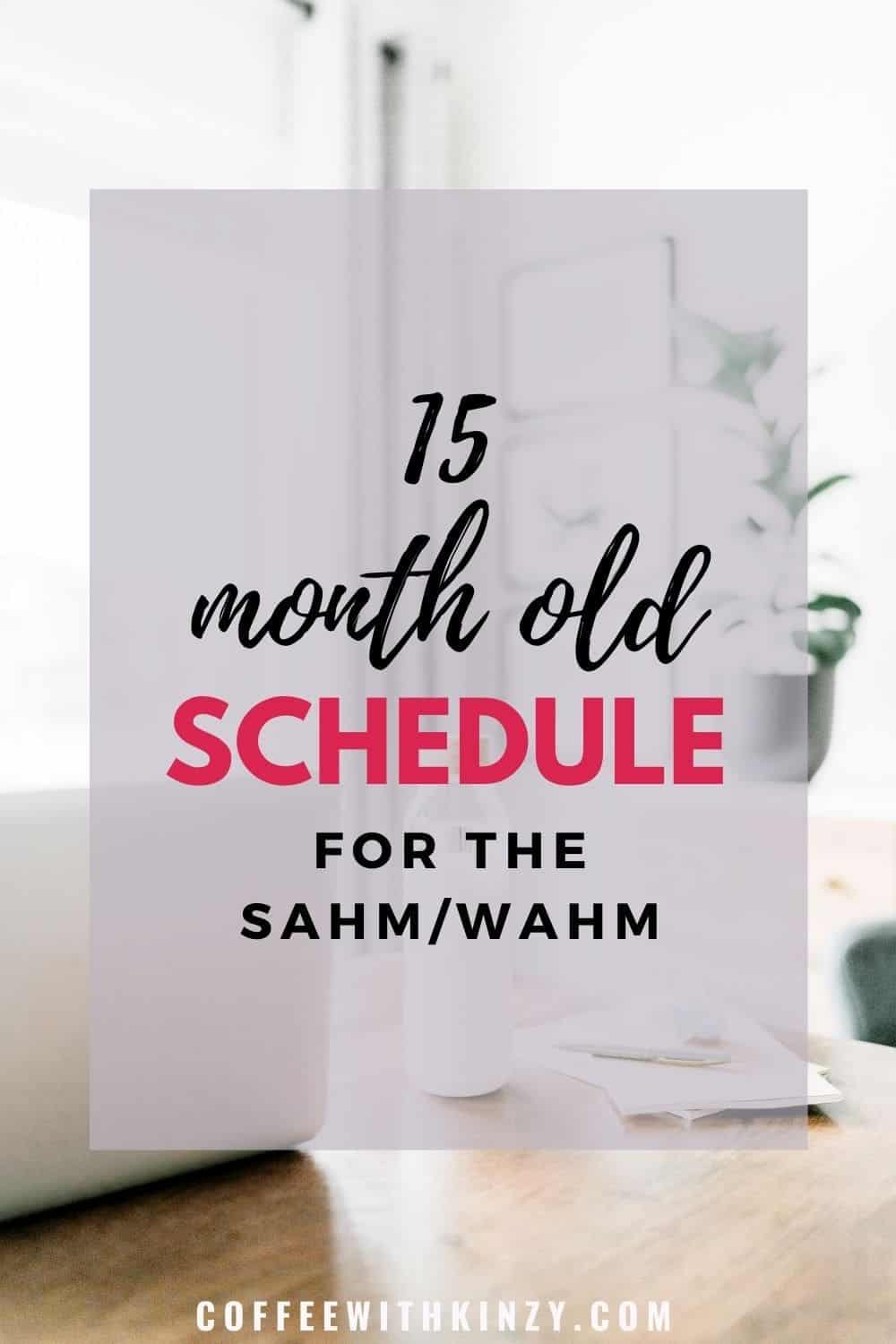 Easy To Follow Sample 15 Month Old Schedule for the SAHM/WAHM. - Coffee ...