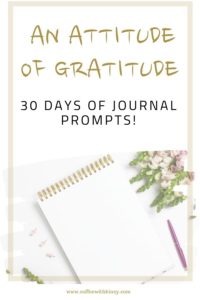 An Attitude of Gratitude: 30 Gratitude Journal Prompts (+ Free ...