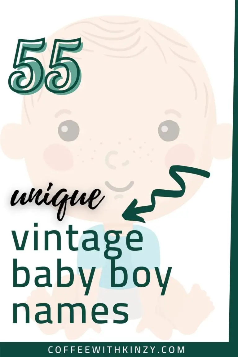 55 Vintage Baby Boy Names that are Timeless & Cool! - Coffee with Kinzy