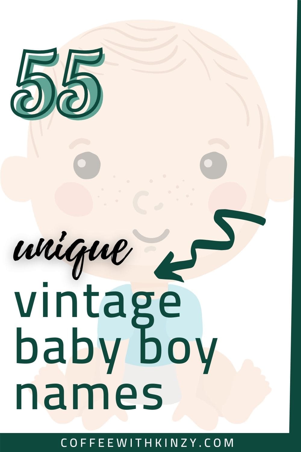 55 Vintage Baby Boy Names that are Timeless & Cool! - Coffee with Kinzy