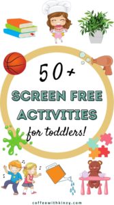 50+ Screen Free Toddler Activities To Keep Them Entertained At Home ...